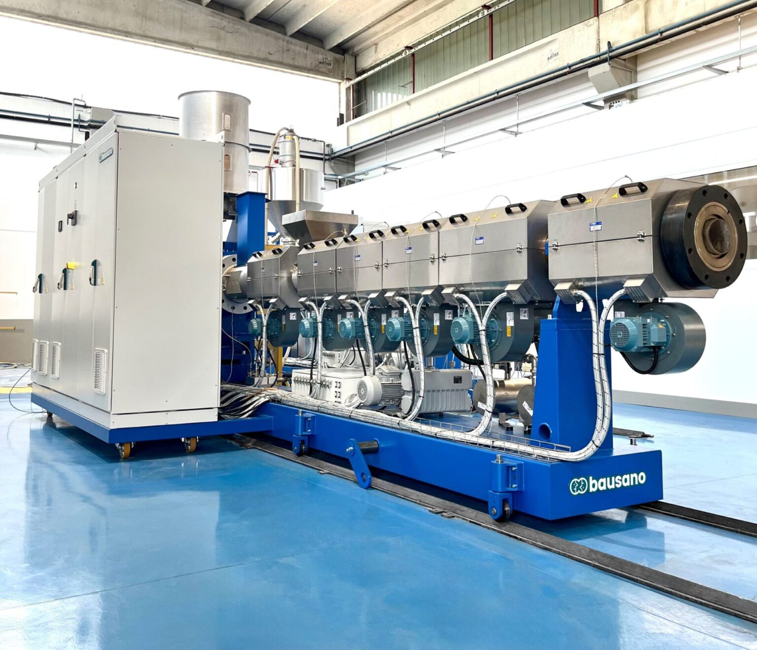 Bausano launches new series of E-GO R single-screw extruders – Plastics ...